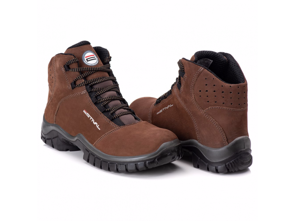 Botina Nob. Work Reno Marron - Estival